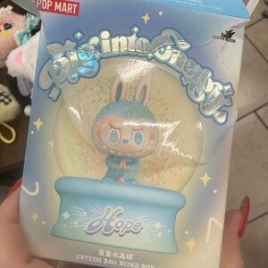 POP MART | Toys | Popmart Authentic Bie Labubu Snow Globe Comfirmed ...